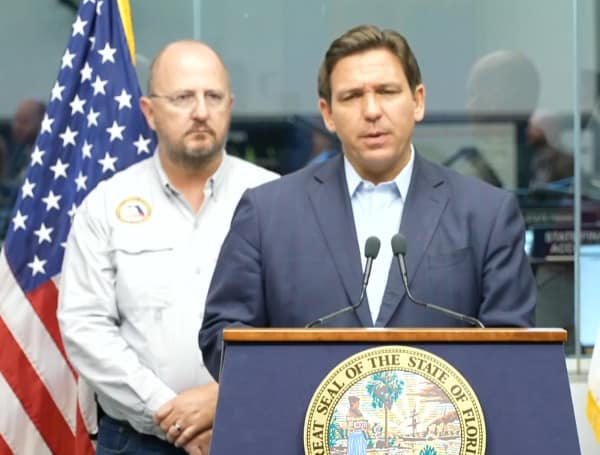 Florida Governor Ron DeSantis Issues Updates On Severe Weather Florida Governor Ron DeSantis Issues Updates On Severe Weather