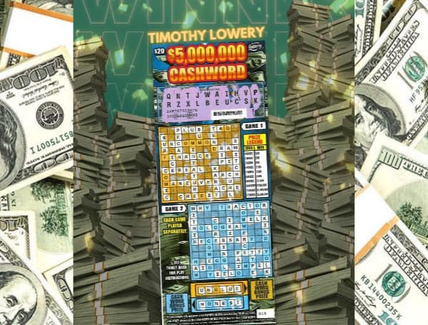 Tampa Man Wins 1 Million On Florida Lottery Scratch Off Purchased In